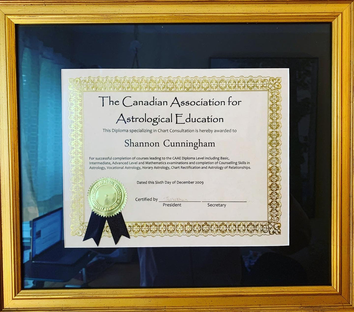 Astrology Diploma from the CAAE – Shannon Astrology